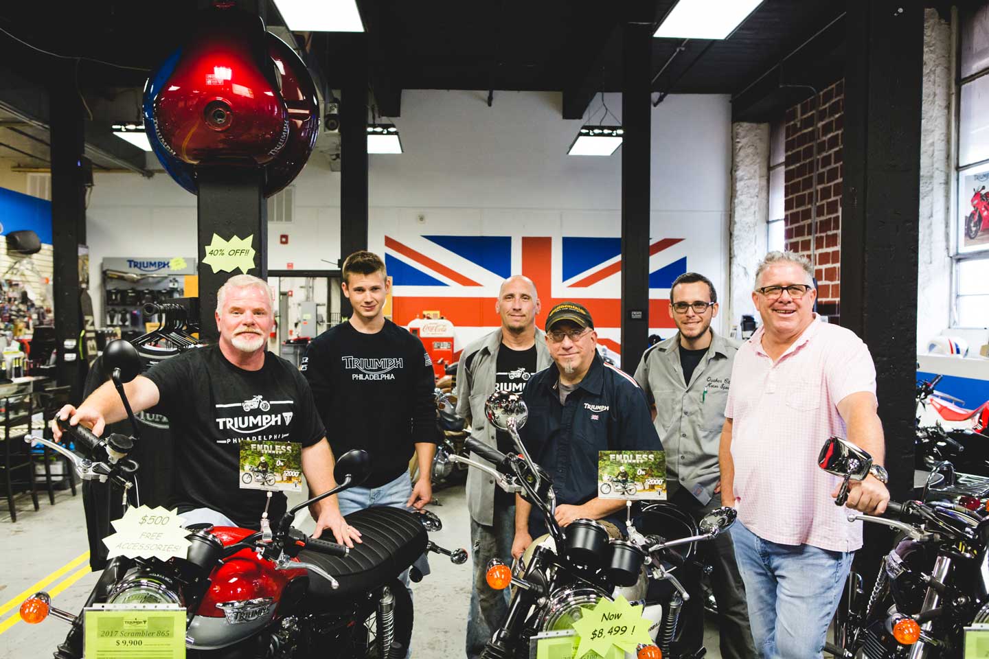 Triumph Philadelphia: Manayunk’s Motorcycle Destination – ManayunkMag.com
